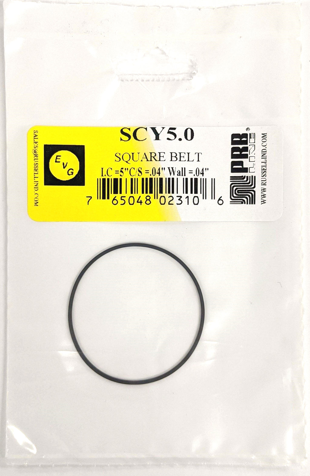 PRB SCY 5.0 Square Cut Belt for VCR, Cassette, CD Drive or DVD Drive S – MarVac Electronics