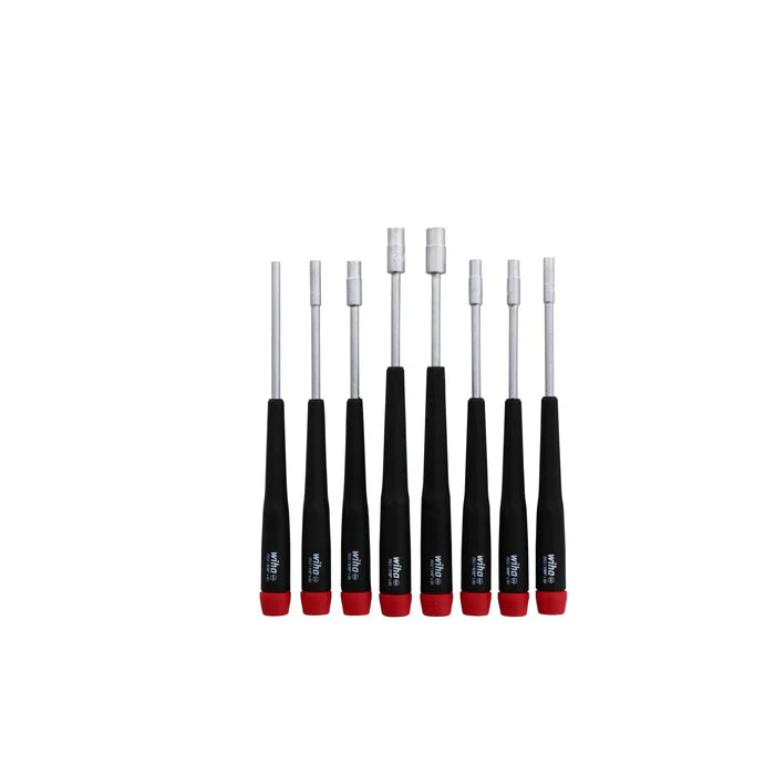 26591, Wiha 8 Piece Precision Nut Driver Set - SAE – MarVac Electronics