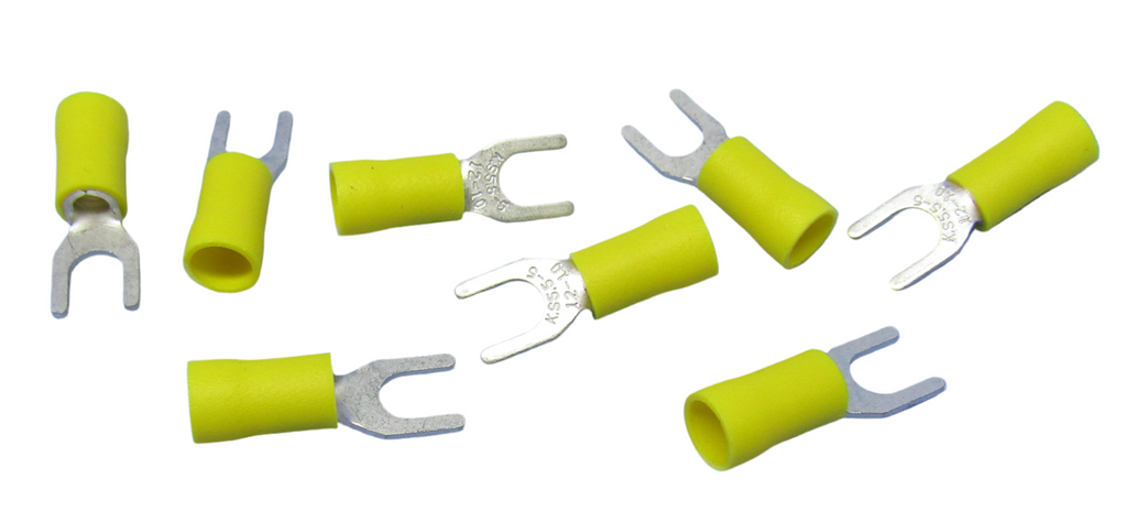 65-2566C, Philmore #10 SPADE TERMINAL 12-10 AWG 100pk – MarVac Electronics