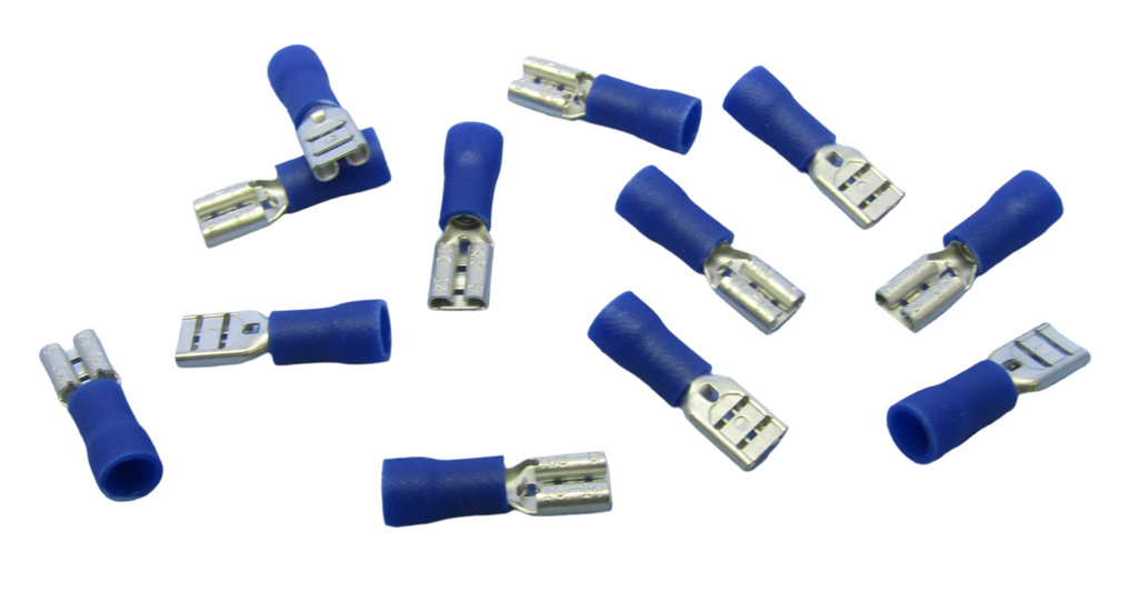 Philmore 65-4542C .187 Quick Slide Spade Female Tab 16-14 AWG 100pk ...