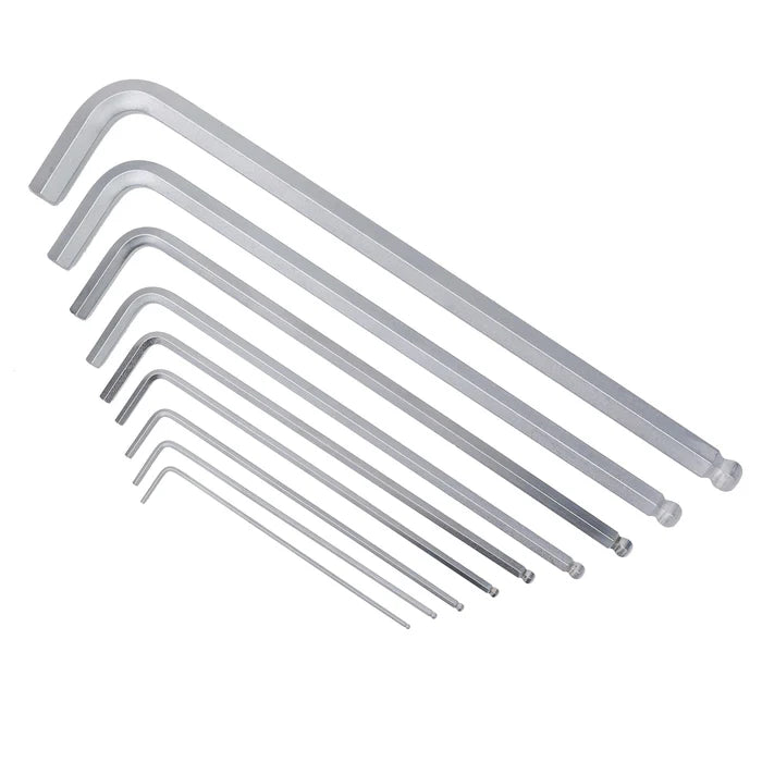66996, Wiha 9 Piece ErgoStar Ball End Hex L-Key Set - Metric – MarVac ...