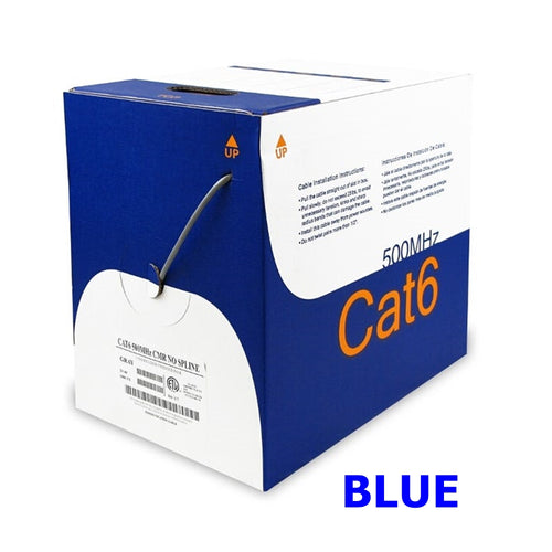 6E04URSPLSBL4NS, Wavenet CAT 6 Plenum 550MHz Splineless LP CMP Cable ...