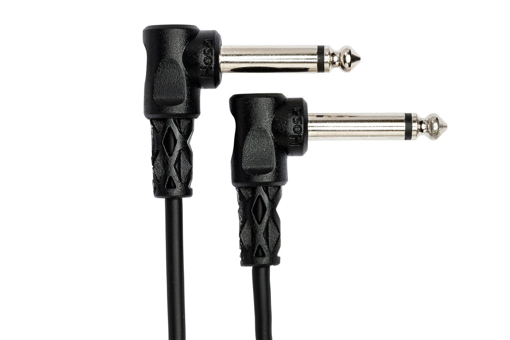 CFS-106, Hosa Guitar Pedalboard Patch Cable, Right Angle to Right Angl ...