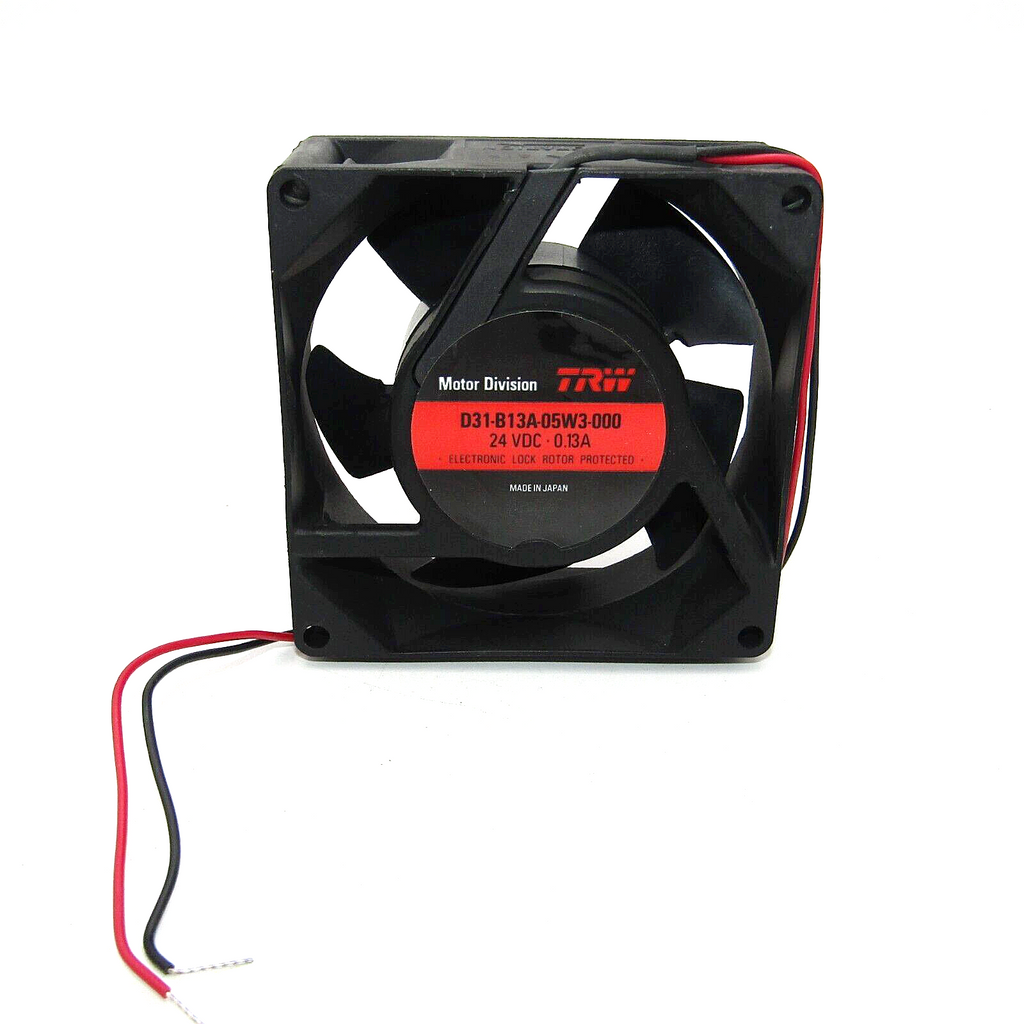 D31-B13A-05W3-00, TRW 24V DC Cooling Fan 80mm x 80mm X 31.75mm ~ 25CFM ...