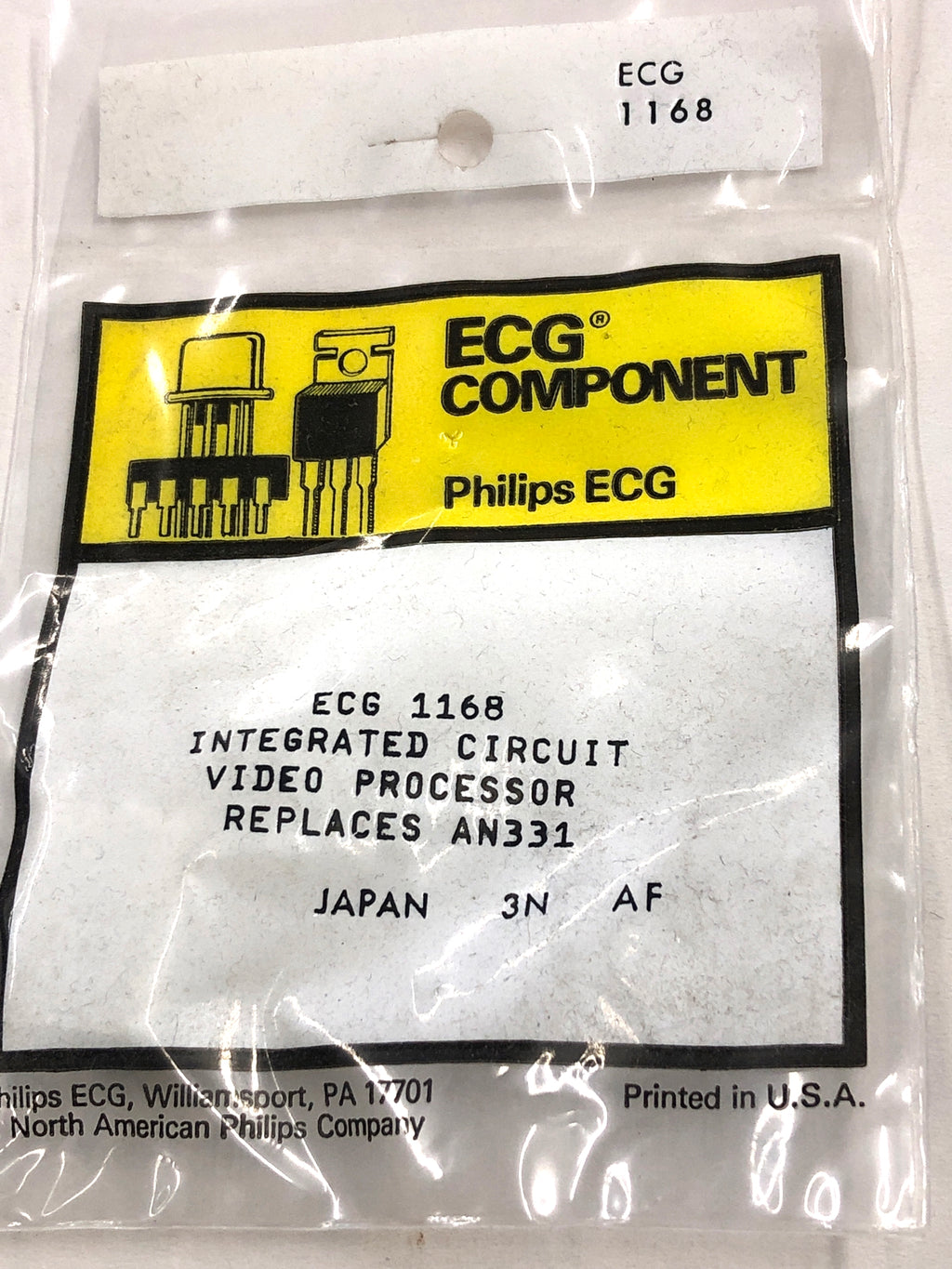 ECG1168, Video Processor IC ~ 16 Pin DIP (NTE1168, AN331) – MarVac ...