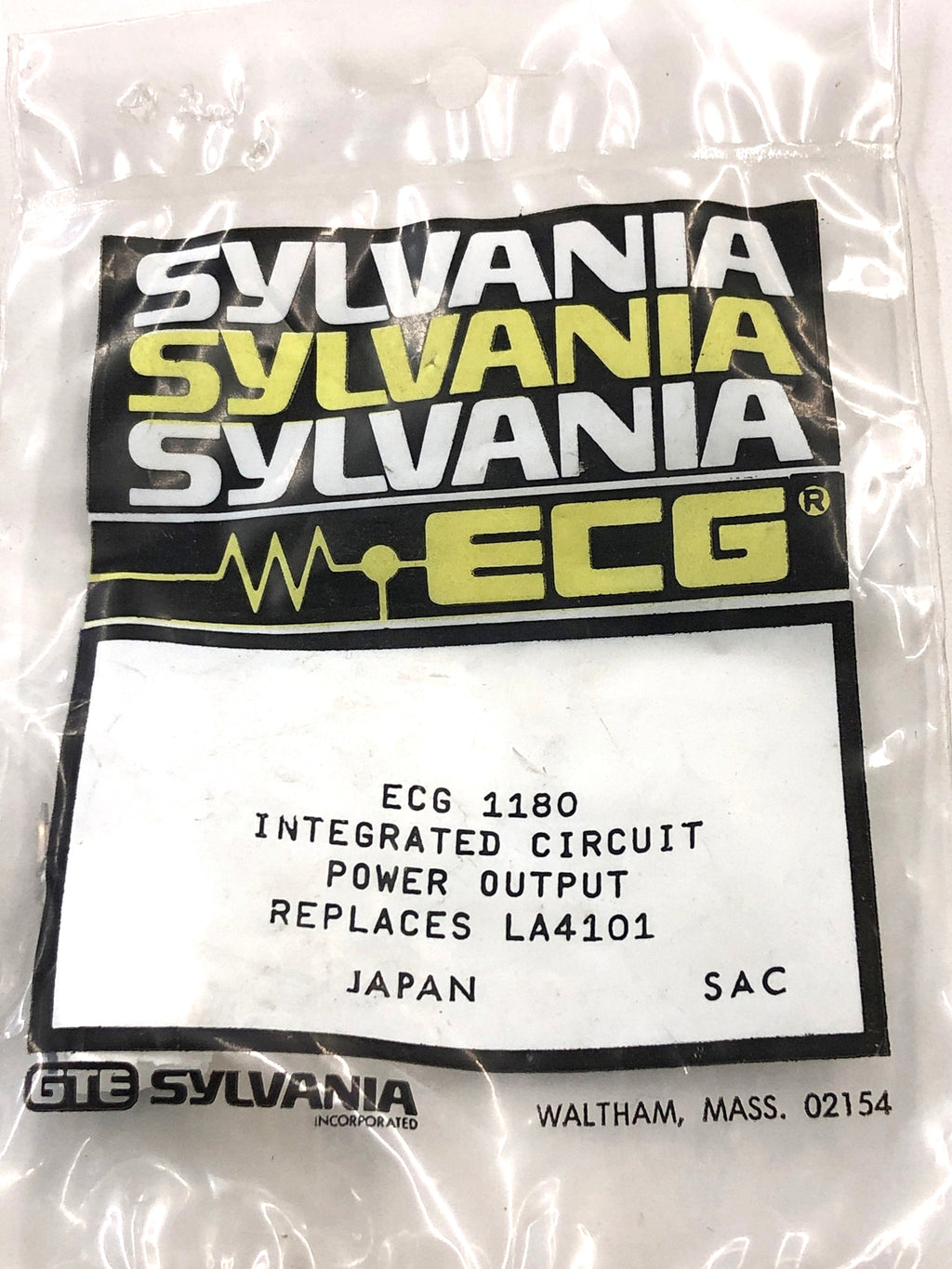 ECG1180, 1.5W Audio Power Amplifier IC ~ 14 Pin DIP-ET (NTE1180, LA410 ...