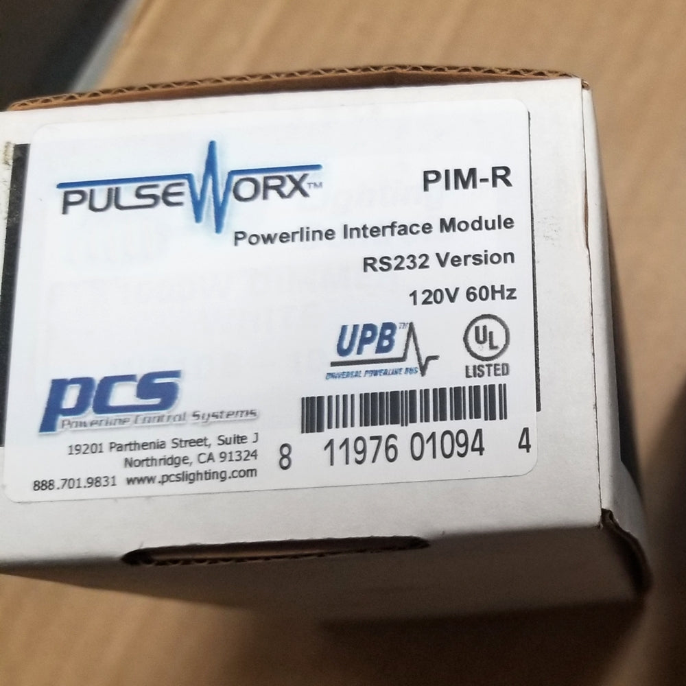 PCS PulseWorx UPB PIM-R-A, Almond RS232 Powerline Interface Module ...