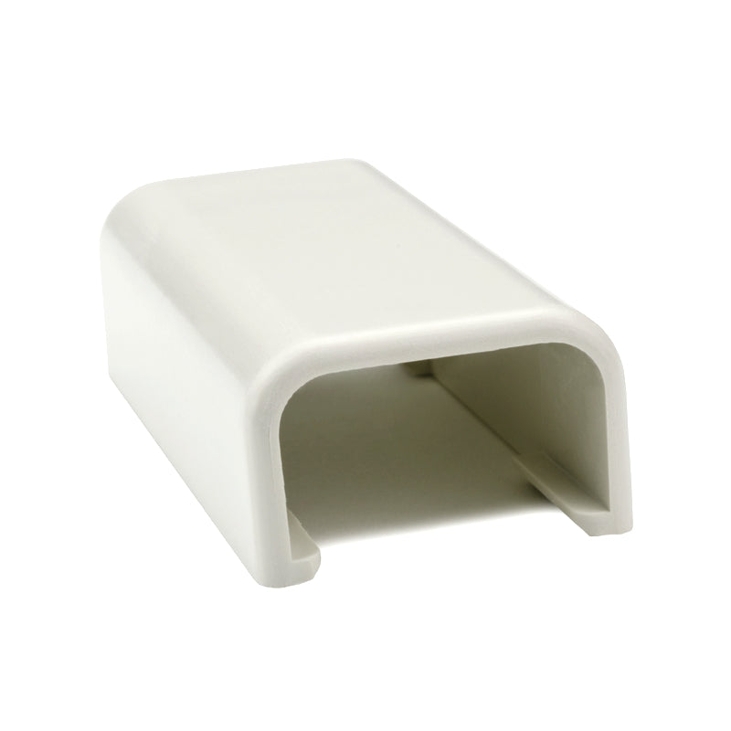 HellermannTyton TSR1FW-14, 3/4" Office White 2-Piece Splice Cover (250 ...