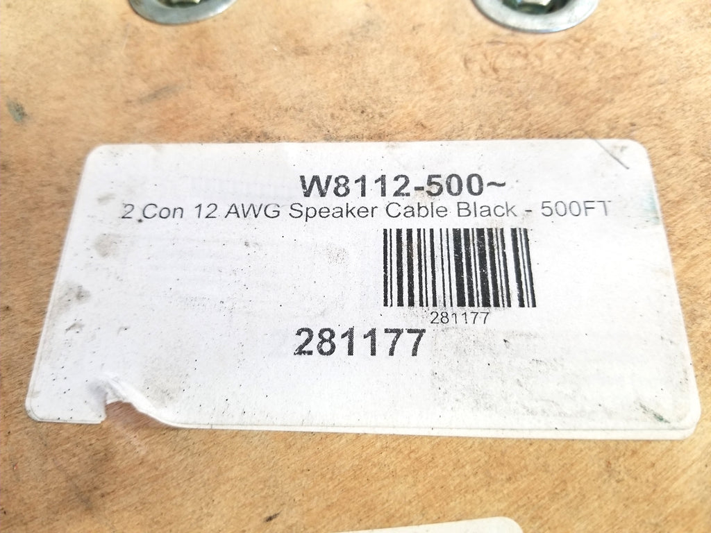 Marshall Sound Runner W8112-00-500, 500FT Roll of 2C 12 Gauge OFC Spea ...