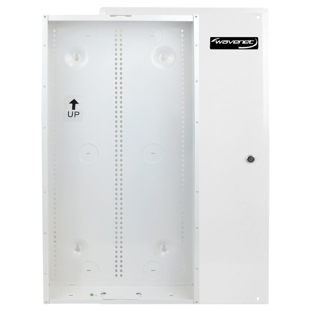 WHWS2803 Wavenet - 28 Inch Structured Wiring Data Enclosure with hinge ...