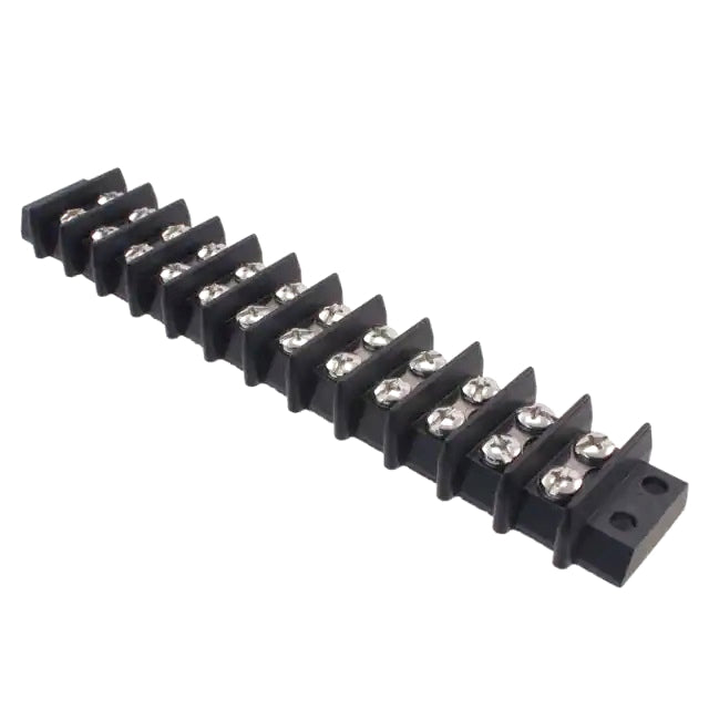 TRW Cinch/Beau 12-140, 12 Position Terminal Block Barrier, Strip 15A ...