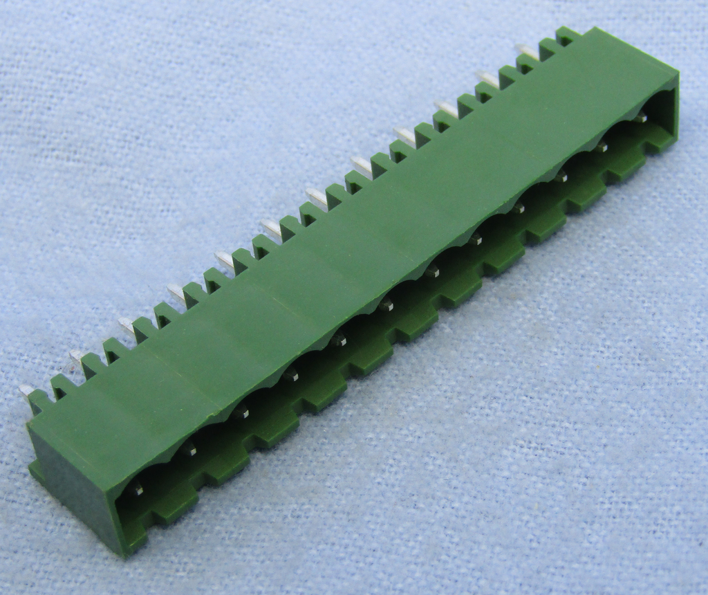 Philmore 13-2712, 12 Position Vertical Male Euro Mag Header Socket, P ...