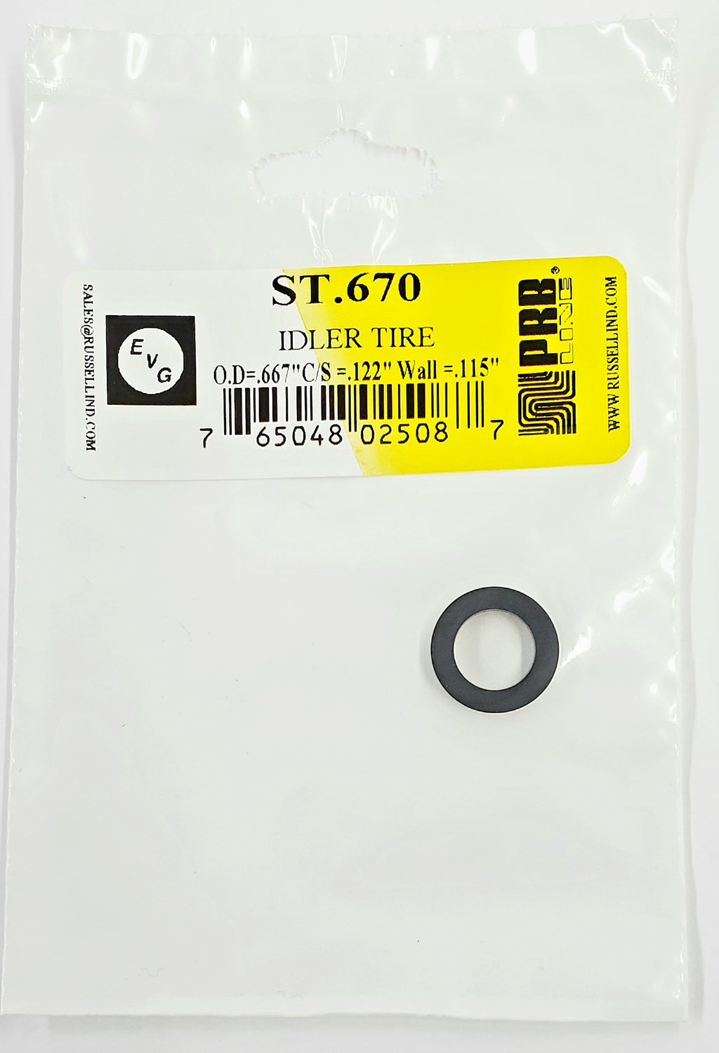 PRB ST.670 Video Clutch or Idler Tire ~ ST16.94mm ST .670 – MarVac ...