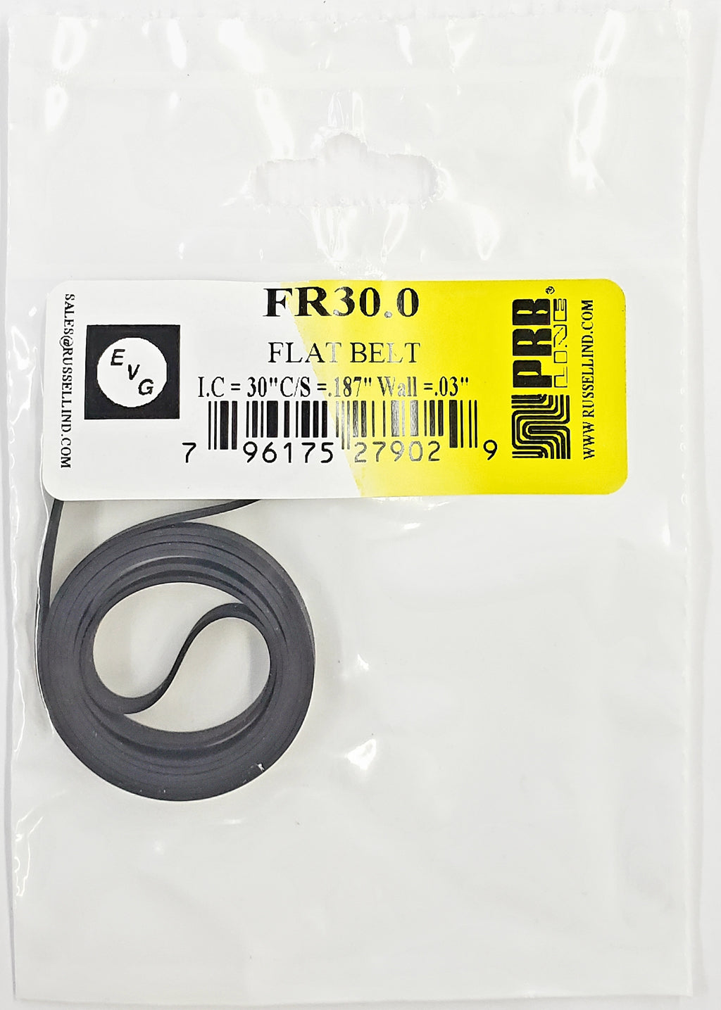 FR30.0, PRB Flat Belt for VCR, Cassette, CD Drive or DVD Drive FR 30.0 ...