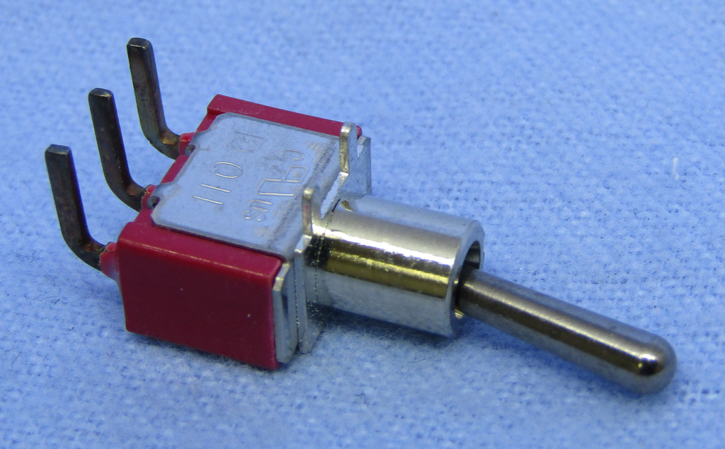 30-20005, Philmore SPDT ON-(ON) Right Angle PC Mount Mini Toggle 5A@12 ...