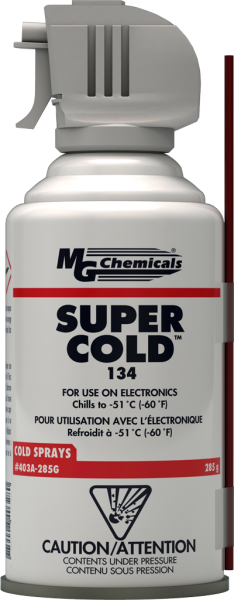 MG Chemicals # 403A-285G 134 Plus 10oz (Aero) Super Cold Spray – MarVac ...