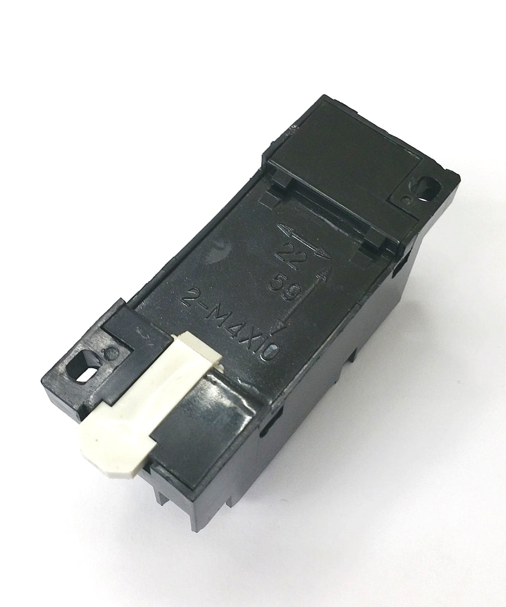 2-M4X10, 14 Pin Mini Blade Relay Socket ~ DIN Rail or Surface Mount (R ...