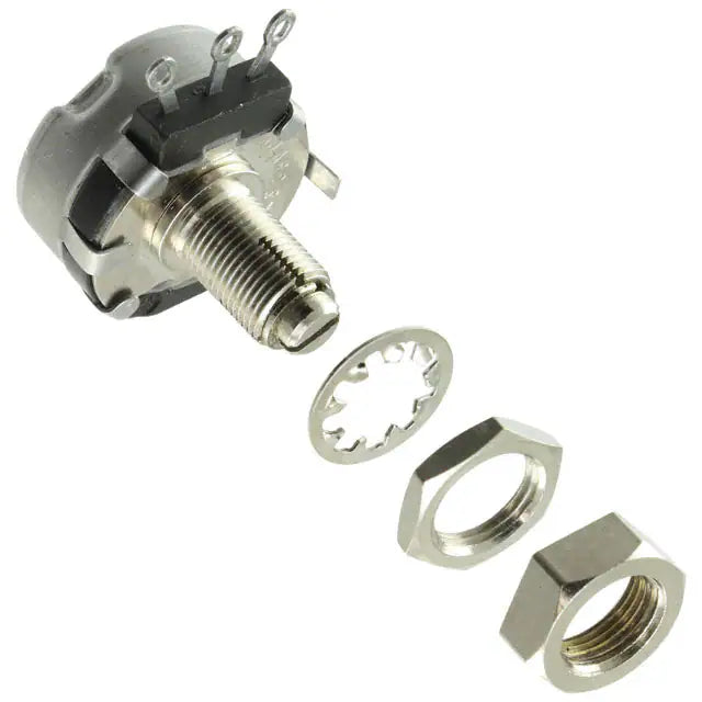 Clarostat 53C2-500-S, 2 Watt 500 Ohm Linear Potentiometer ~ MIL RV4LAY ...