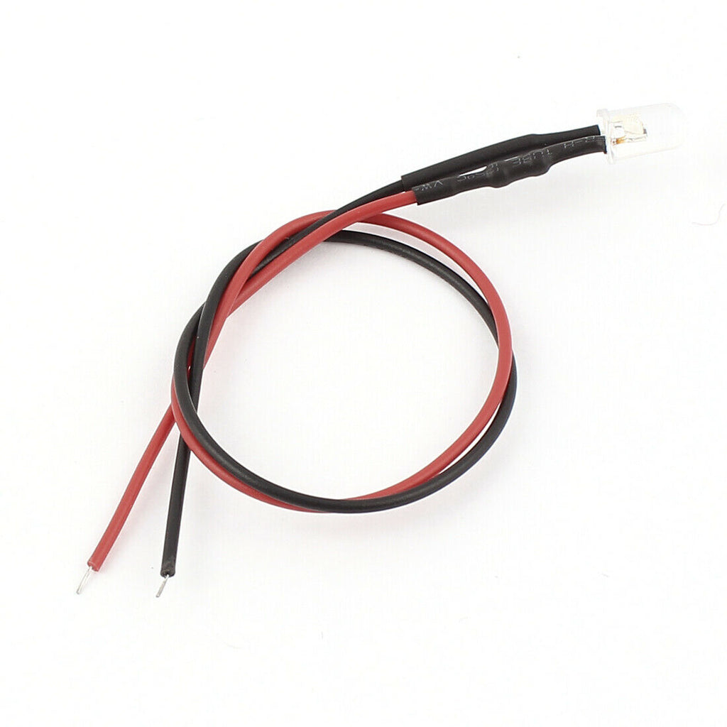 12V DC 5mm RGB Fast Flashing Red-Green-Blue Rainbow LED FLASHER ...