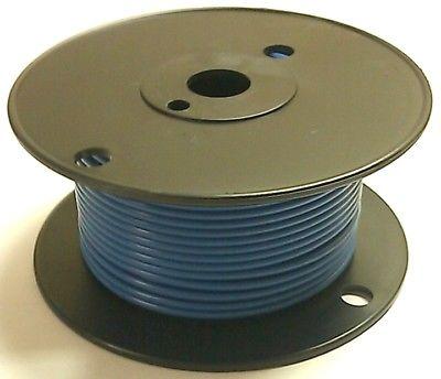 A10-06-100 100FT 10AWG BLUE Stranded Automotive Hook Up 50V Wire ~ 80C ...