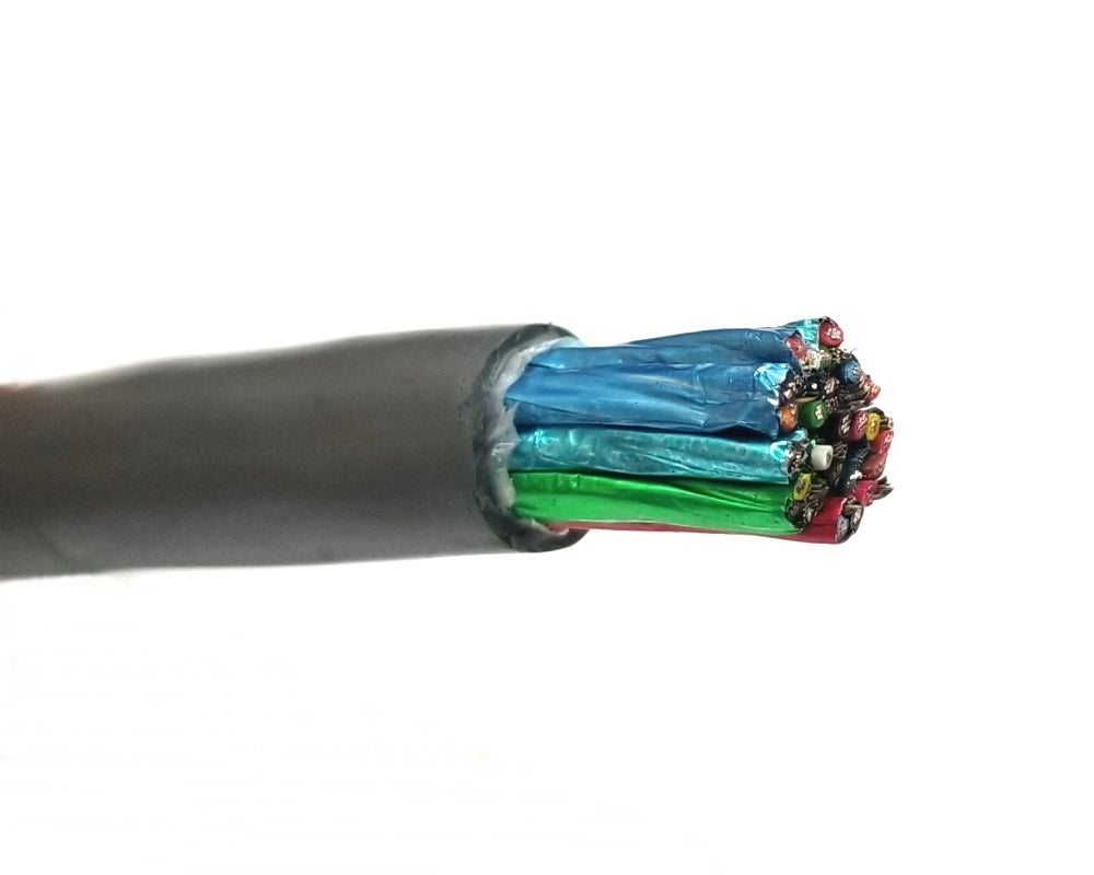 9769, Belden 17 Pair 22AWG Individually Shielded Paired Cable ~ PER FO ...