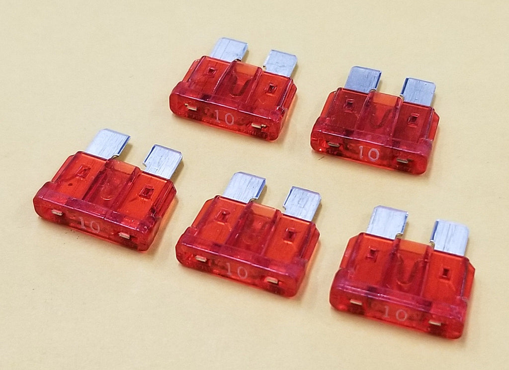 ATC10-5, Bussmann 10A 32V ATC Type Automotive Blade Fuses Lot of 5 ~ R ...