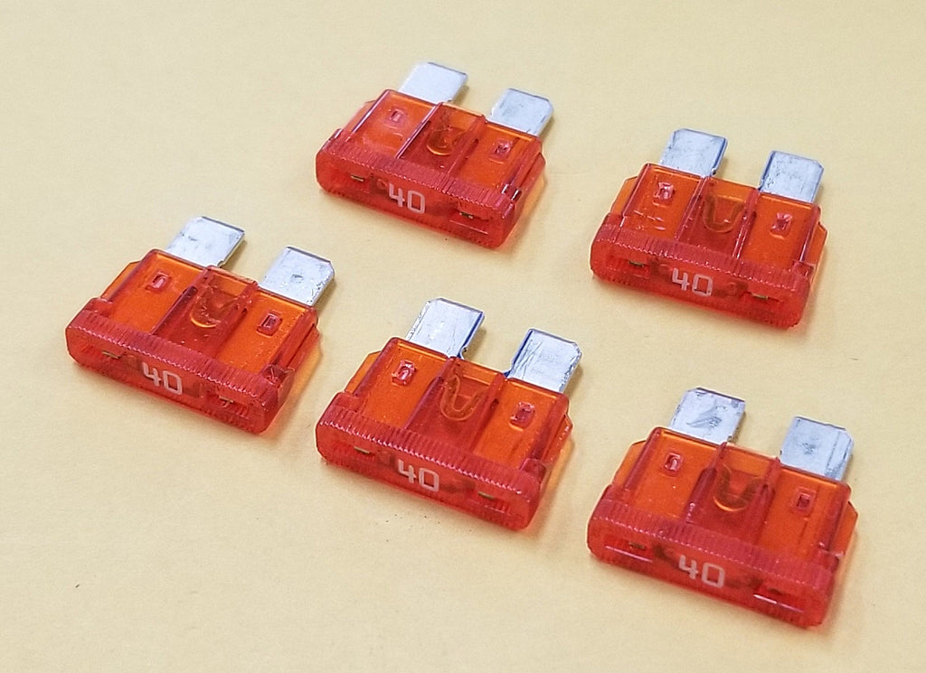 ATC40-5, Bussmann ATC Type Automotive Blade Fuses Lot of 5 ~ Orange ...