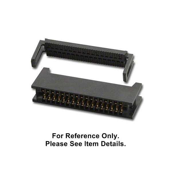 Pan Pacific EC-40, 40 Pin Card Edge Connector - Ribbon Cable Mount ...