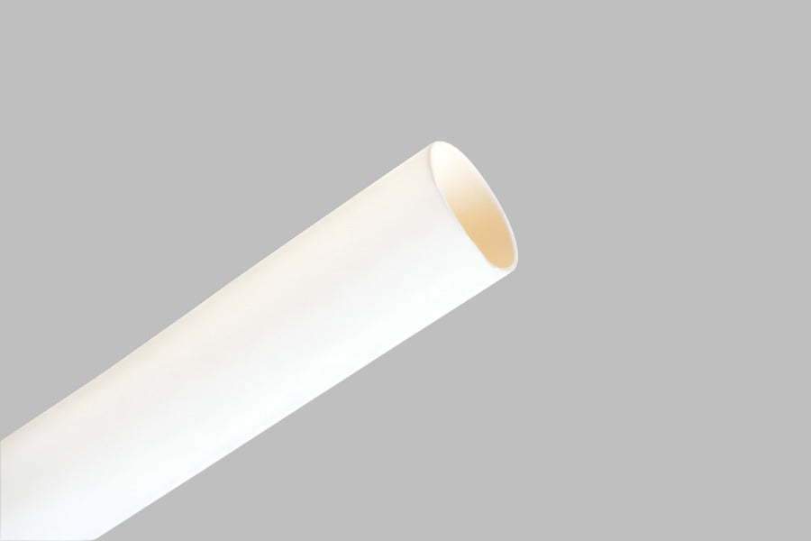 3/64" White 4' Length of 2:1 Shrink Ratio, 3M FP301 Polyolefin Heat Sh ...