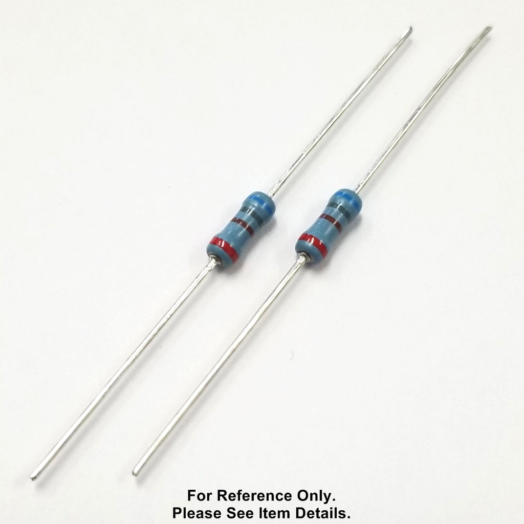 NTE HW122 220 Ohm, 1/2 Watt, 2% Flame Retardant Resistors ~ 6 Pack ...