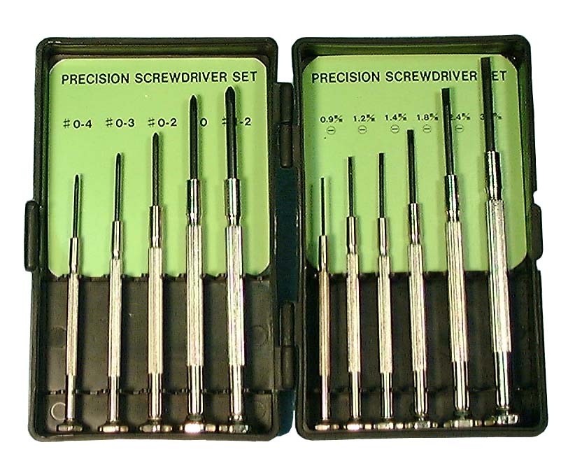 Philmore JS7, 11 Piece Precision Screwdriver Set with Case – MarVac ...