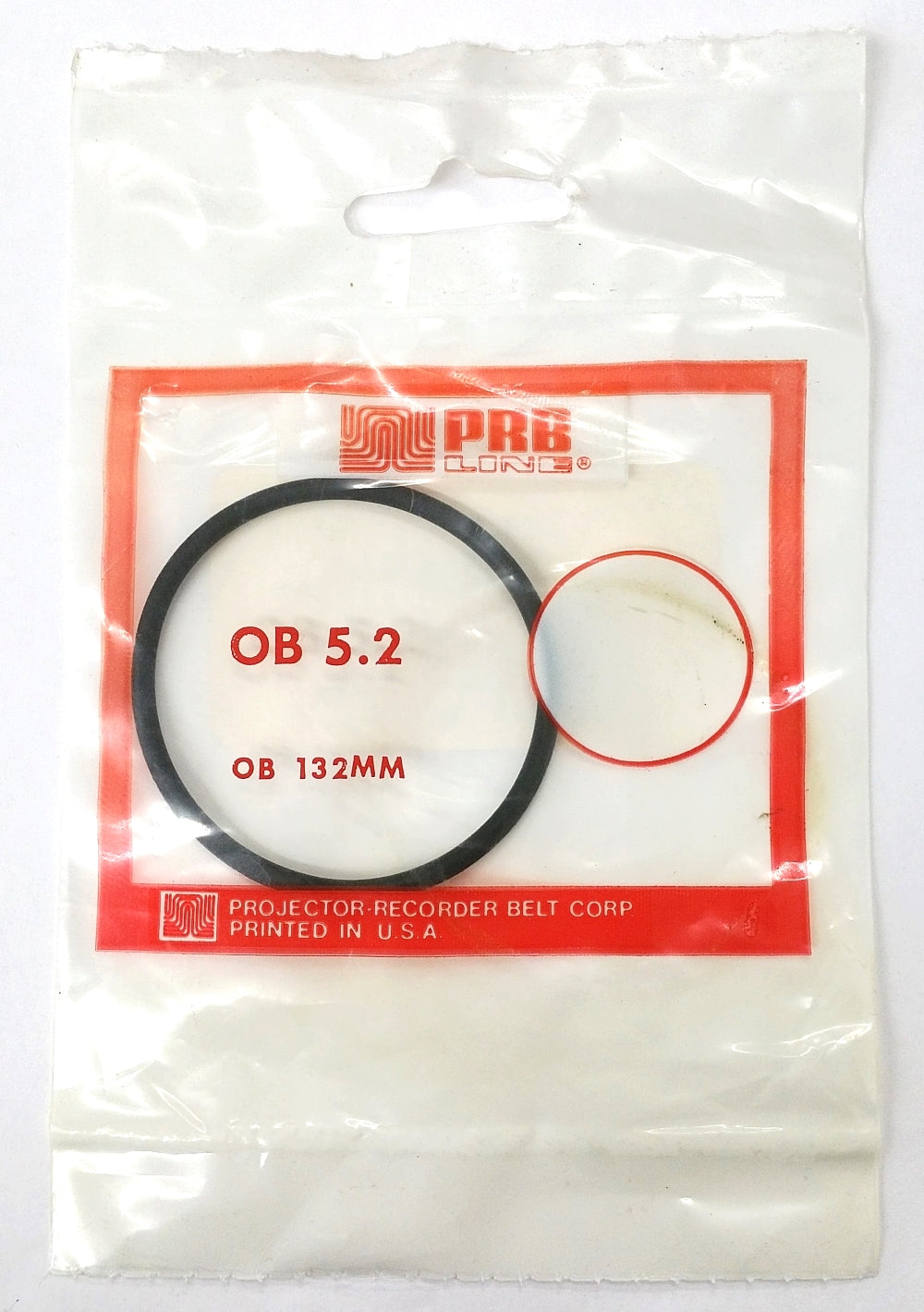 PRB OB 5.2 Round Cut Belt for VCR, Cassette, CD Drive or DVD Drive OB5 ...