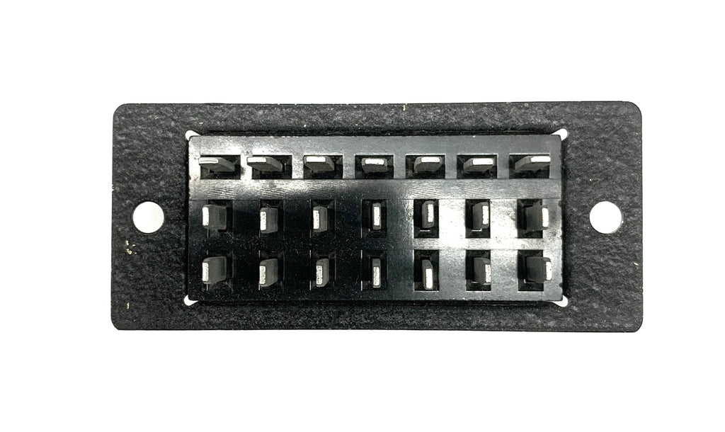 Beau S-3321-SB, 21 Pin Male Shallow Bracket Panel Connector ~ 10A @ 25 ...