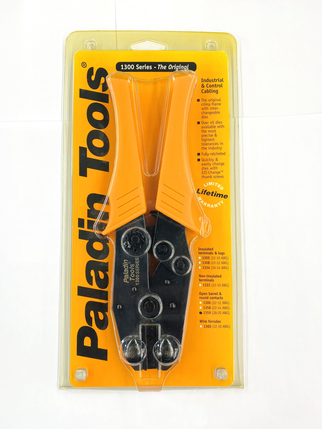Paladin 1359, 20-28AWG Open Barrel D-Sub Contact Pin Crimp Tool ~ (Wor ...