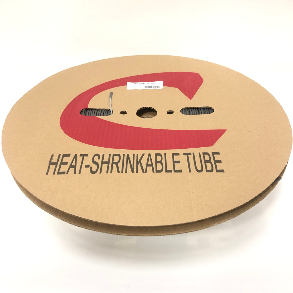 Thermosleeve CYG HST332330, GRAY 3/32" 2:1 Heat Shrink ~ 330 Foot Roll ...