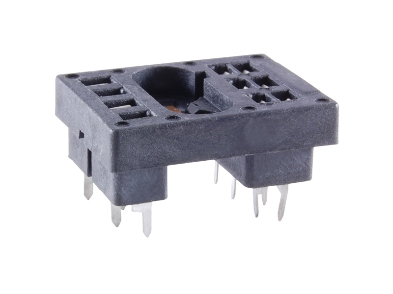 NTE R95-102, 10 Pin Mini Blade Relay Socket ~ PC Board Mount – MarVac ...