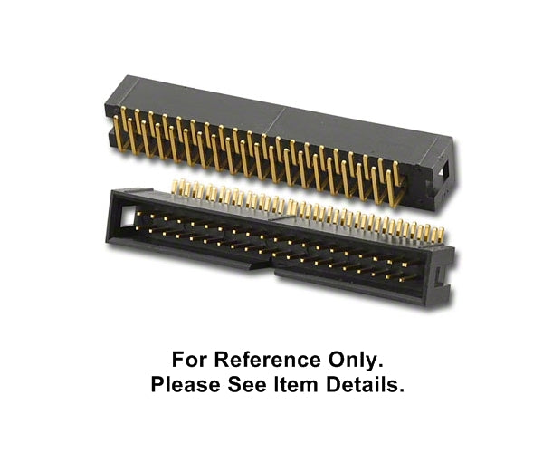 SBH-10R, 10 Pin 0.1'' (2.54mm) Pin Spacing Right Angle PC Mount Male B ...