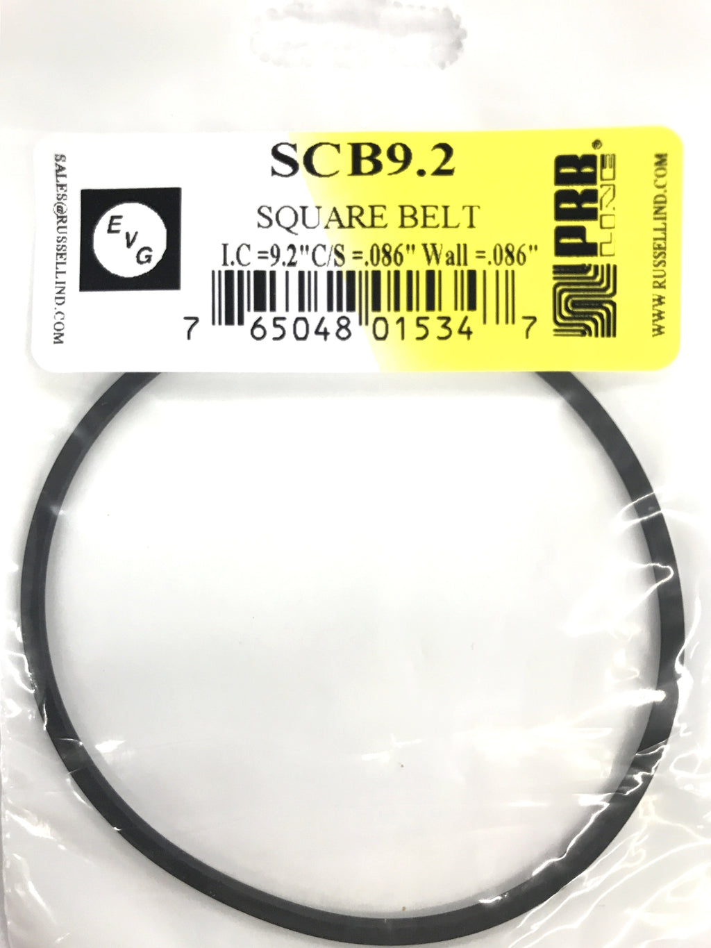 SCB9.2, PRB Square Cut Belt for VCR, Cassette, CD Drive or DVD Drive S ...