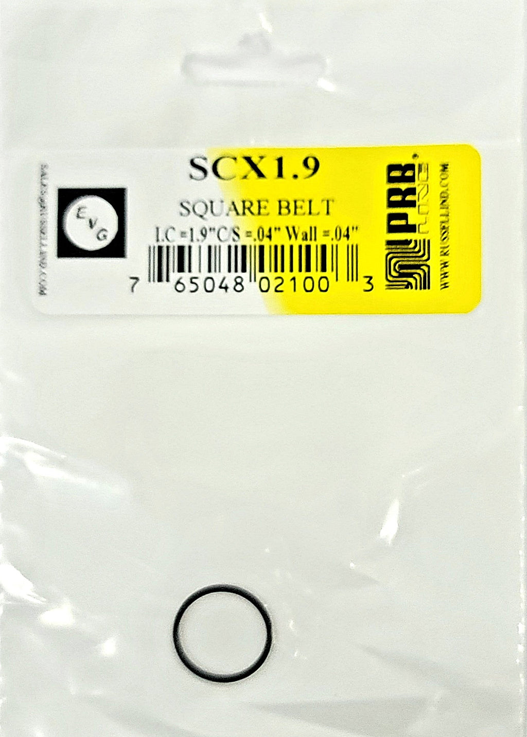 SCX1.9, PRB Square Cut Belt for VCR, Cassette, CD Drive or DVD Drive S ...