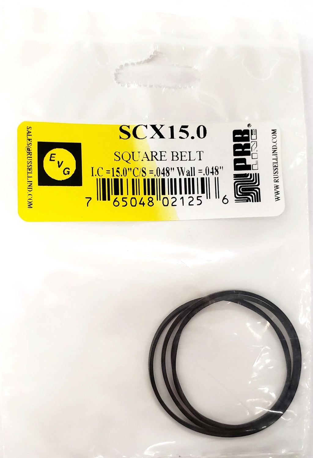 PRB SCX 15.0 Square Cut Belt for VCR, Cassette, CD Drive or DVD Drive – MarVac Electronics