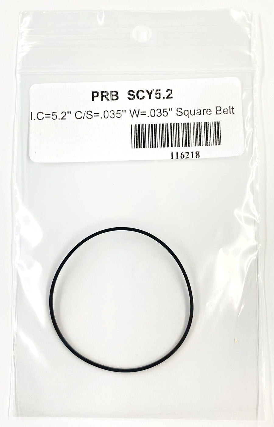 SCY5.2, PRB Square Cut Belt for VCR, Cassette, CD Drive or DVD Drive S ...