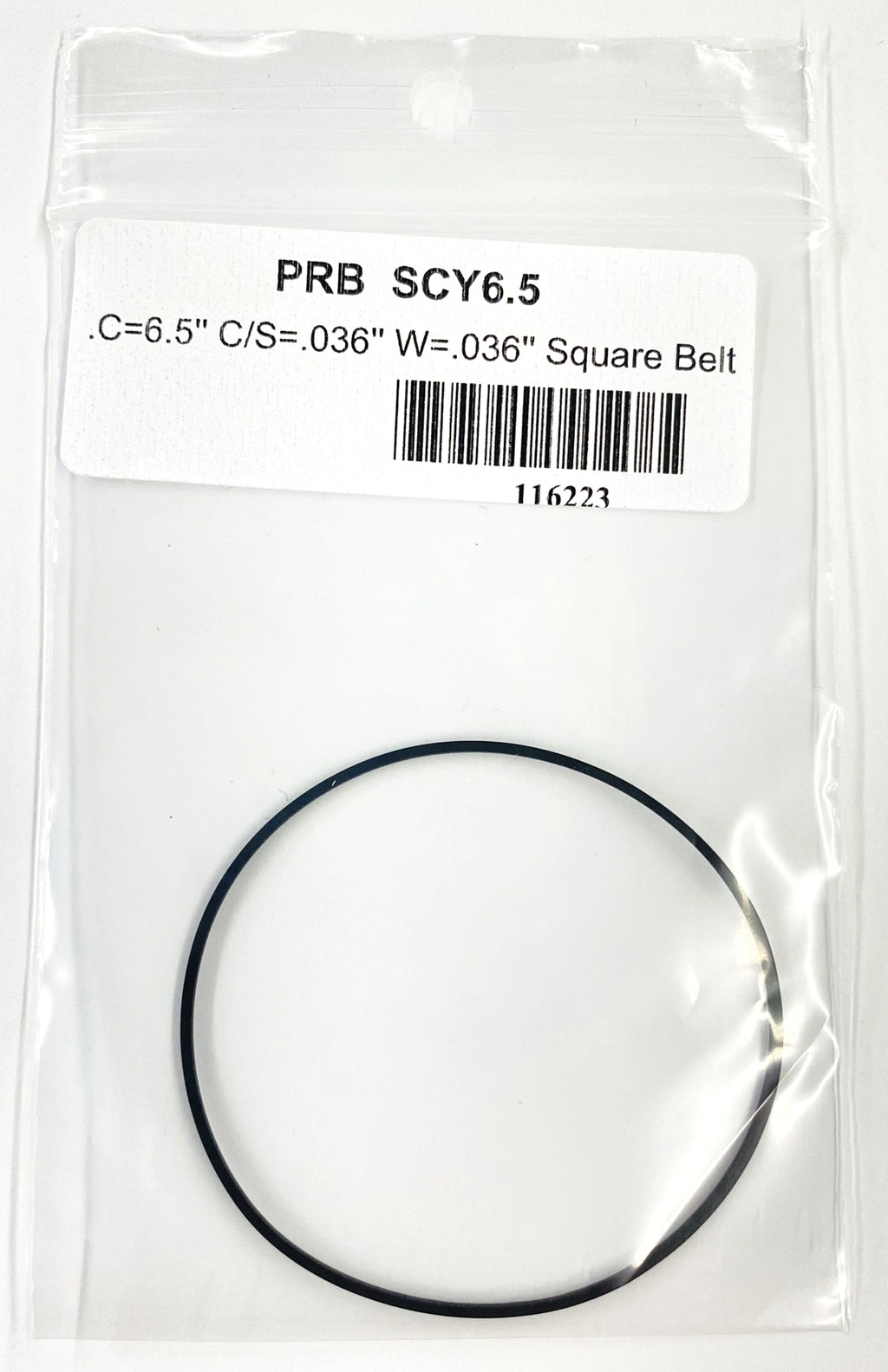 SCY6.5, PRB Square Cut Belt for VCR, Cassette, CD Drive or DVD Drive S ...