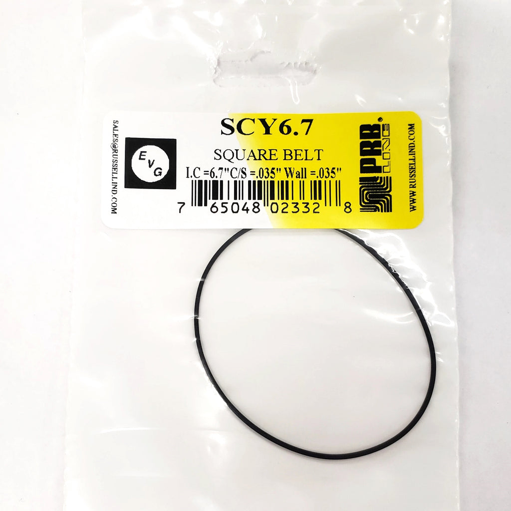 SCY6.7, PRB Square Cut Belt for VCR, Cassette, CD Drive or DVD Drive S ...