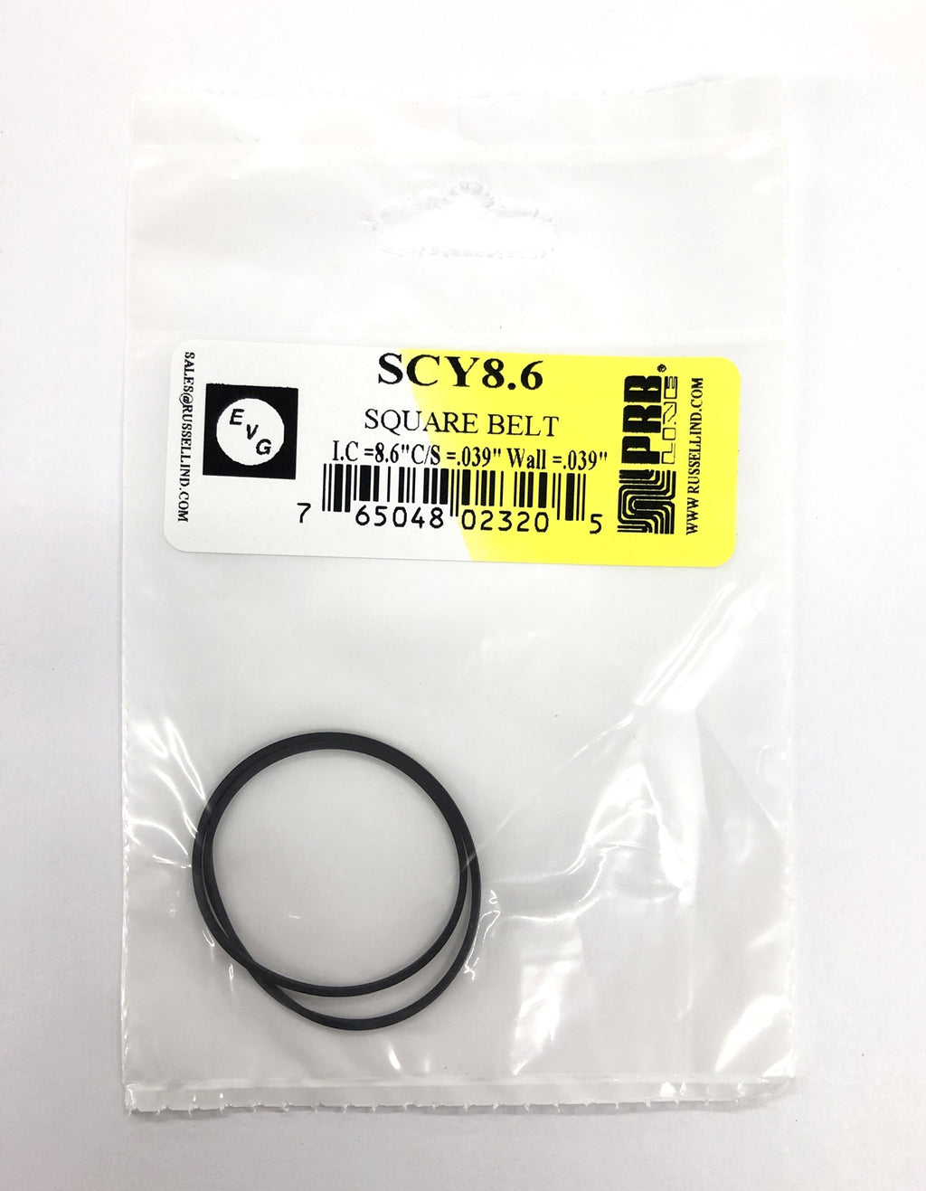 SCY8.6, PRB Square Cut Belt for VCR, Cassette, CD Drive or DVD Drive S ...