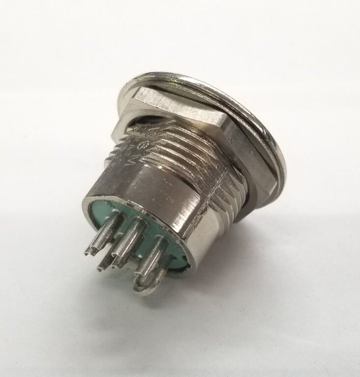 Switchcraft B6M, 6 Pin Male Panel Mount Receptacle – MarVac Electronics