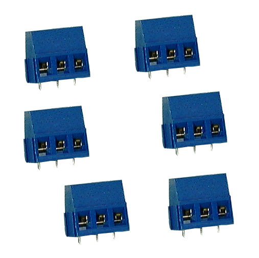 TB133, Philmore 3 Position Vertical Terminal Blocks ~ 6 Pack – MarVac ...