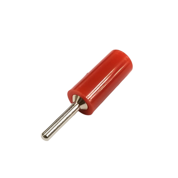 Sato Parts # TJ-2-P-R, Red Pin Tip Plug ~ Solder Type, 18AWG Max ...