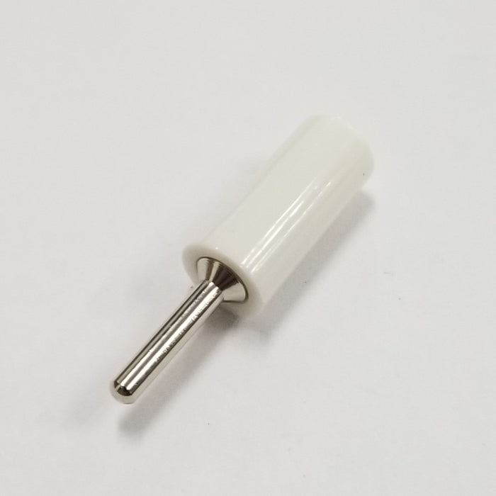 Sato Parts # TJ-2-P-W, White Pin Tip Plug ~ Solder Type, 18AWG Max ...