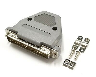 HD 62 Pin Male D-Sub Cable Mount Connector w/ Plastic Cover & Hardware ...