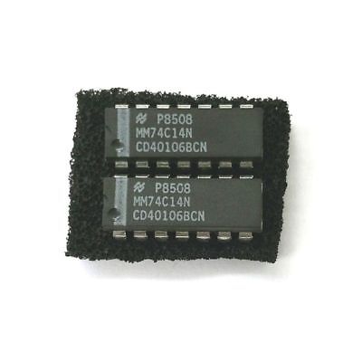 Lot of 2 National MM74C14 CD40106BCN Hex Schmitt Trigger IC – MarVac ...